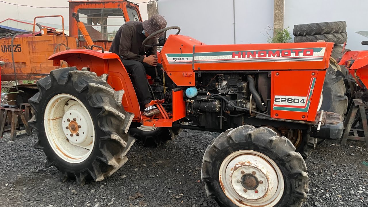 Đại Thành| Máy Cày hinomoto E2604 trợ lực 2 cầu cơ toàn bộ giá Siêu Rẻ| Lh 0966588517 - YouTube