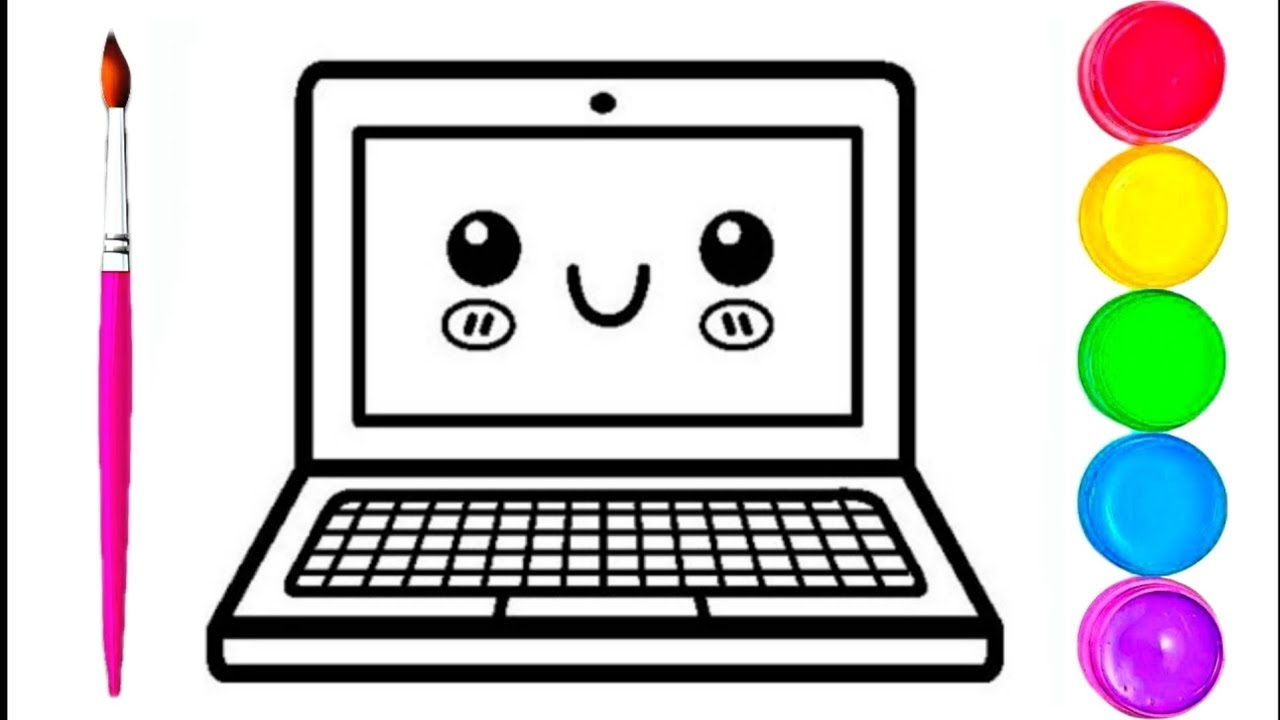 Bolajon uchun kompyuter rasm chizish | Сурет салу компьютер | сурет ...