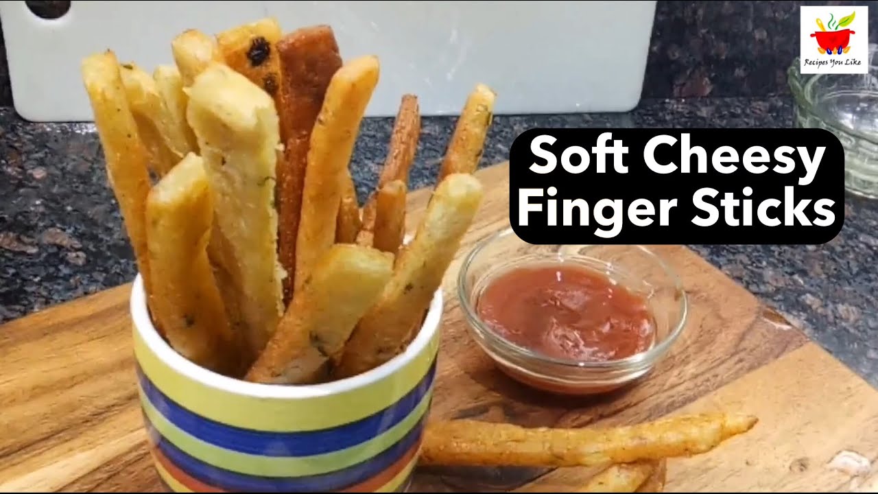 Simple Easy Snack Soft Creamy Finger Sticks - YouTube