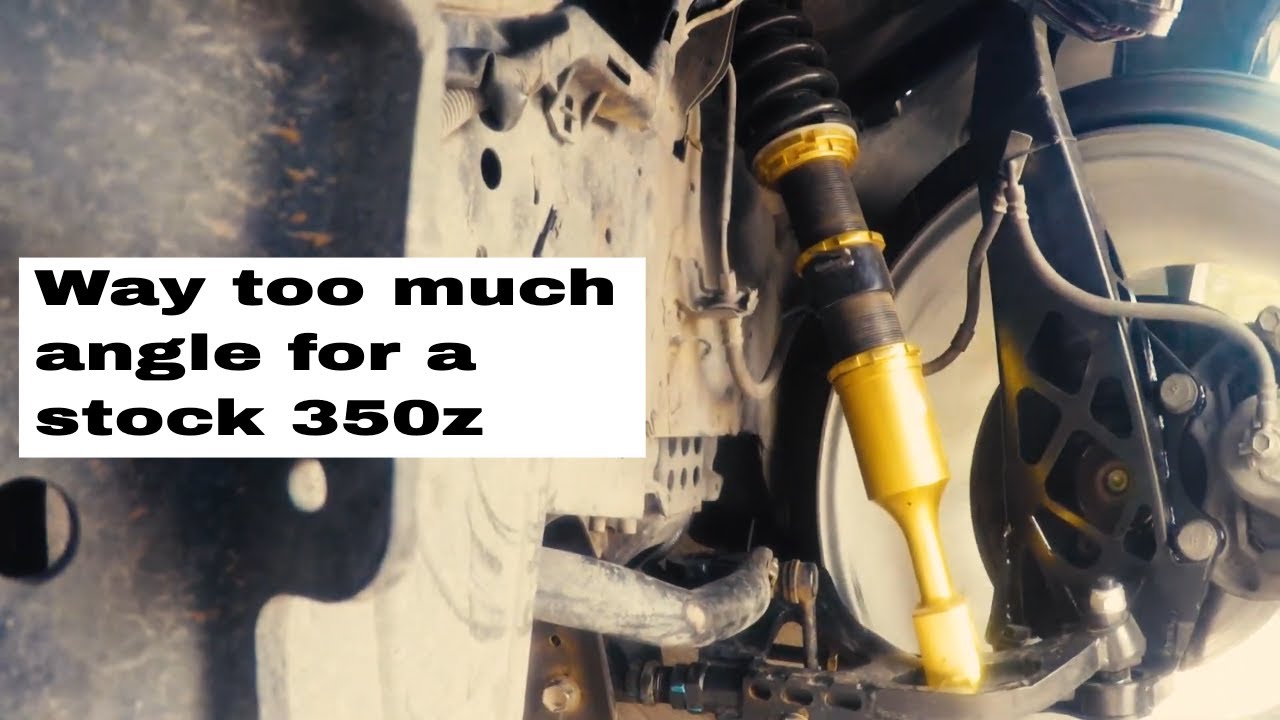 GKTech 350z (Z33) Drop Knuckles in action - YouTube