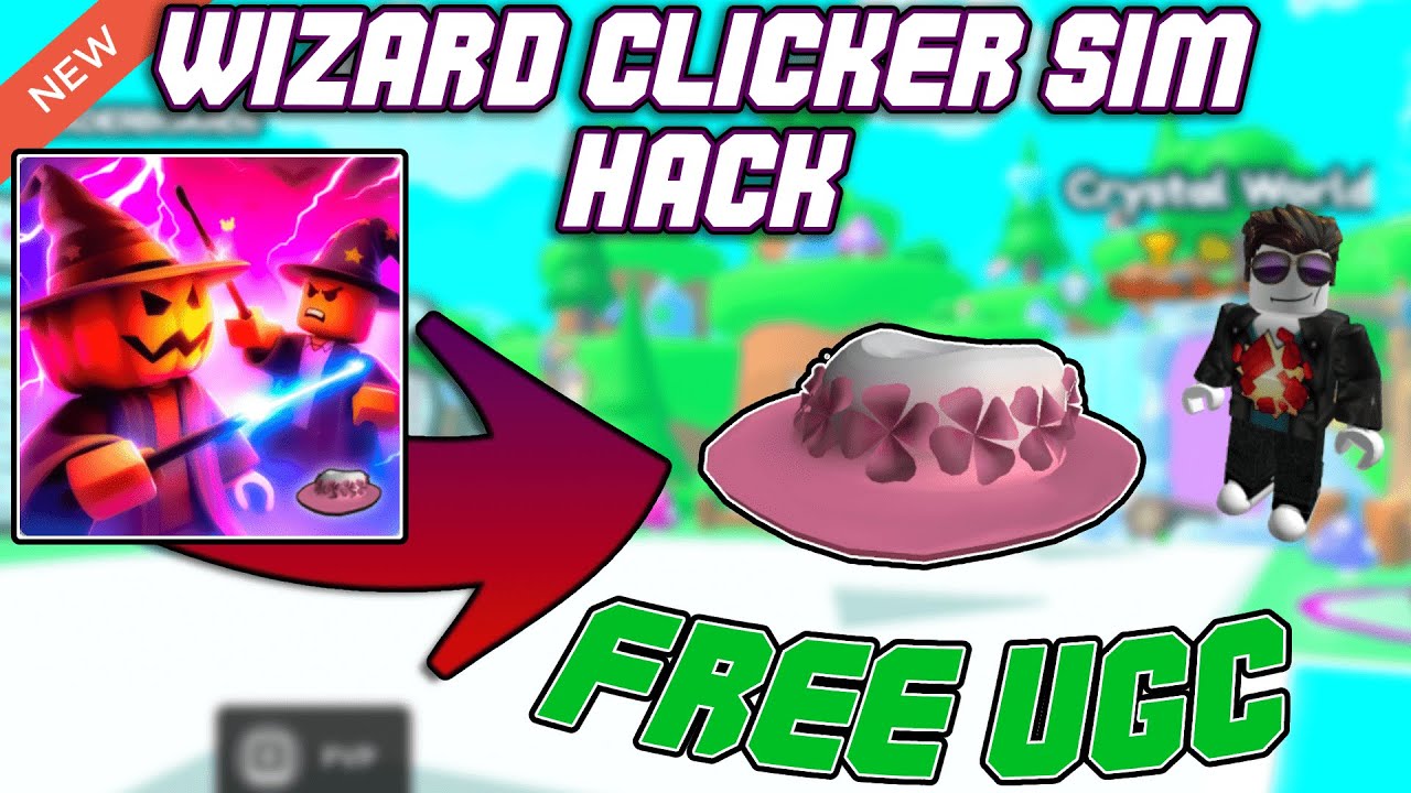 [FREE UGC] Wizard Clicker Simulator OP Script (2023) PASTEBIN - YouTube
