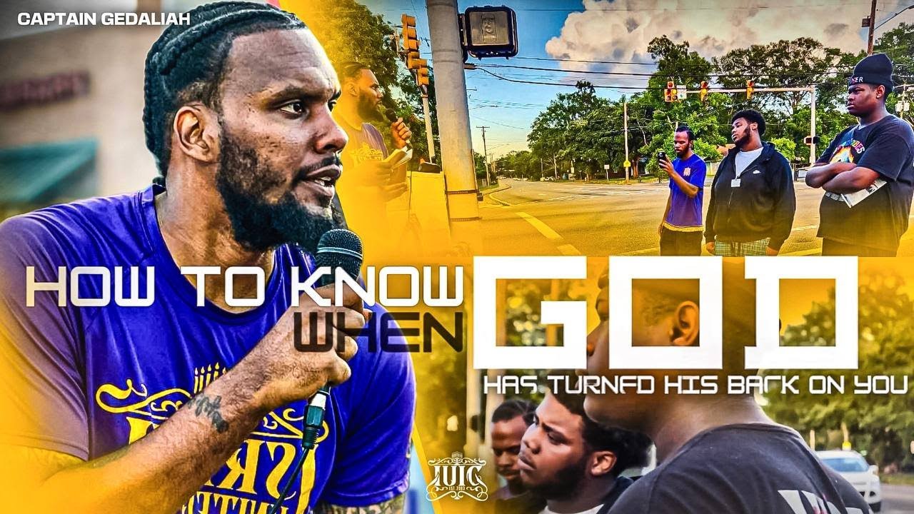 How To Know When God Has Turned His Back On You - YouTube