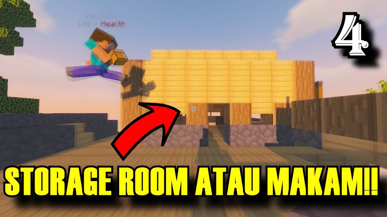 INI STORAGE ROOM ATAU GUBUK! - ZEUTS SKYBLOCK #4 - YouTube