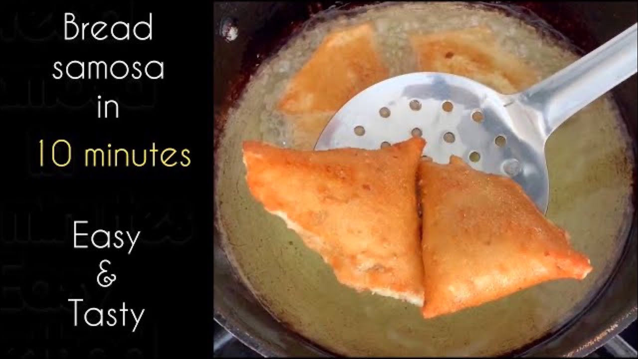 Bread Samosa Recipe in 10 minutes | Bread Samosa | Quick Snack Recipes ...