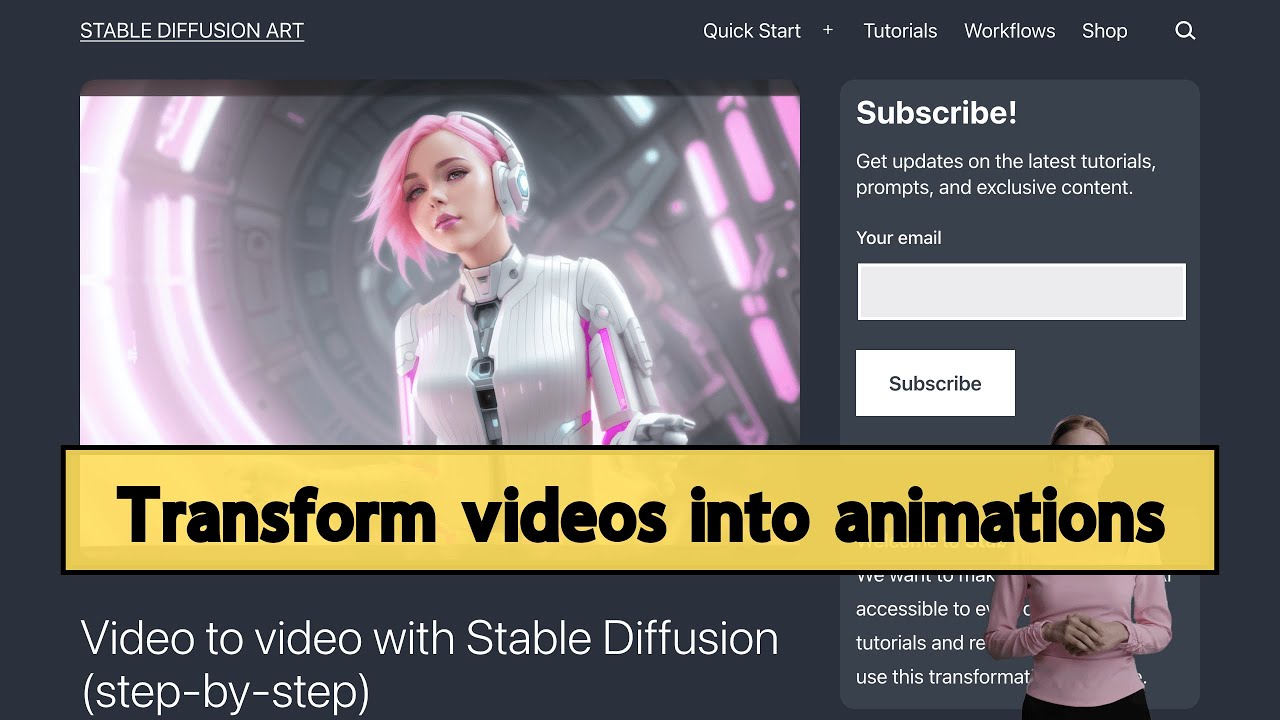 Transform Your Videos into Stunning Animations with Stable Diffusion ...