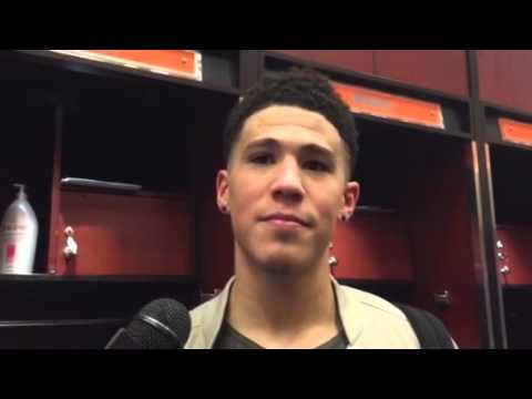 Devin Booker post game 1-22-16 on Kawhi and Danny Green - YouTube