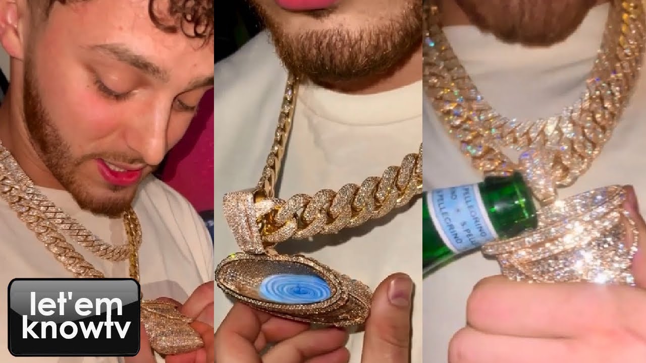 Homie Just Had A Drink With His New Diamond Chain From Mazza, Hardest ...