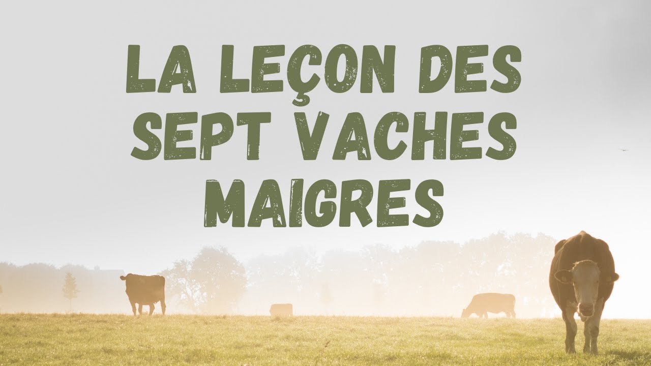 La leçon des sept vaches maigres - YouTube