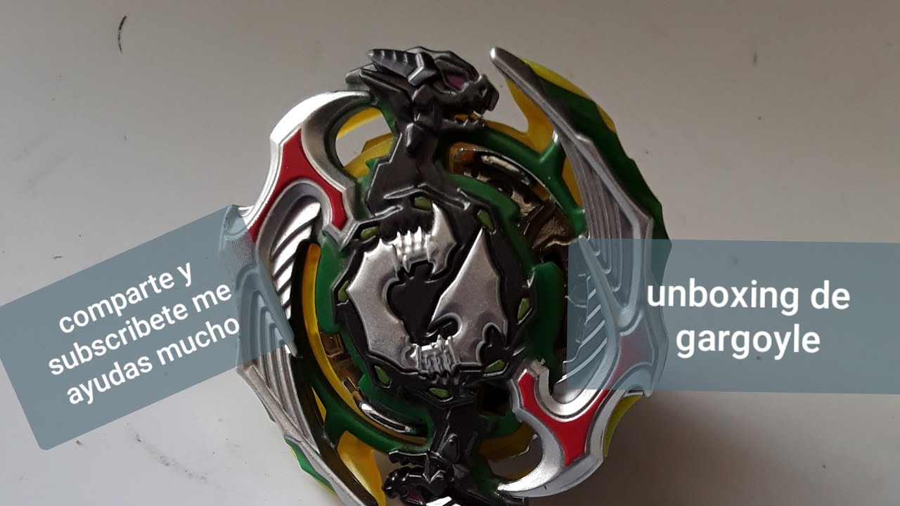 unboxing de GARGOYLE G4 /beyblade - YouTube