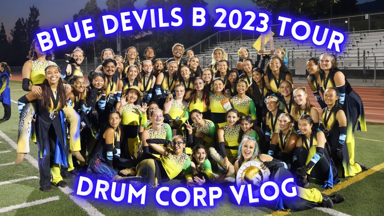 My Summer With the 2023 Blue Devils B Colorguard - YouTube
