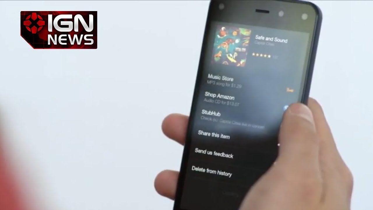 Amazon Announces the Fire Phone - IGN News - YouTube