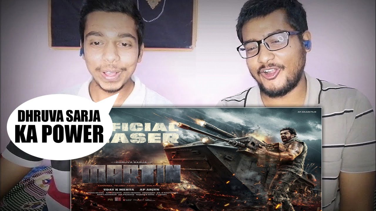 #Martin - Teaser Reaction | Dhruva Sarja | AP Arjun | Uday K Mehta ...