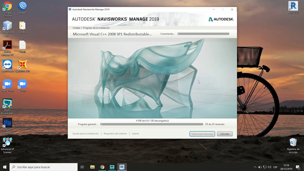 Instalación de Navisworks Manage 2019 - YouTube