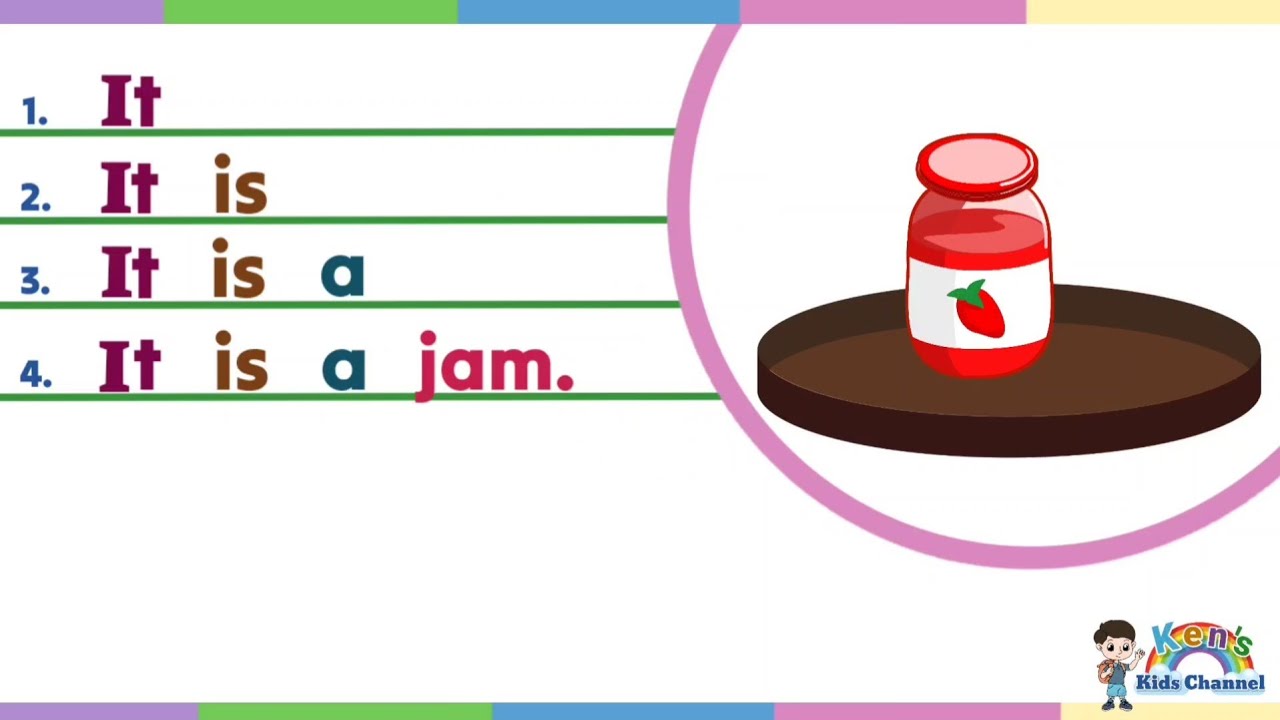 Easy Way to Read a Sentence | Learn to Read a Sentence for Beginners ...