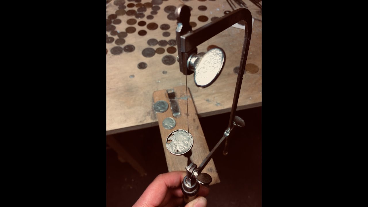 Cut Coin Jewelry Demonstration - YouTube
