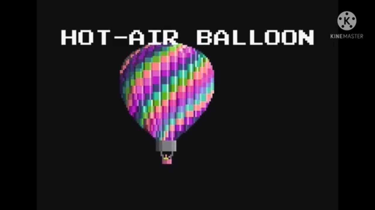 Hot air balloon changing it’s colors 😱 - YouTube
