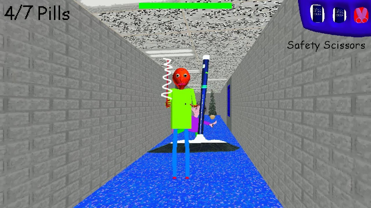Baldi's Glitchy Problems [Baldi's Basics Mod] - YouTube