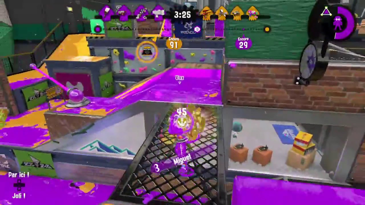 Essayons de survivre en match pro Bazooka dans Splatoon 2 - YouTube