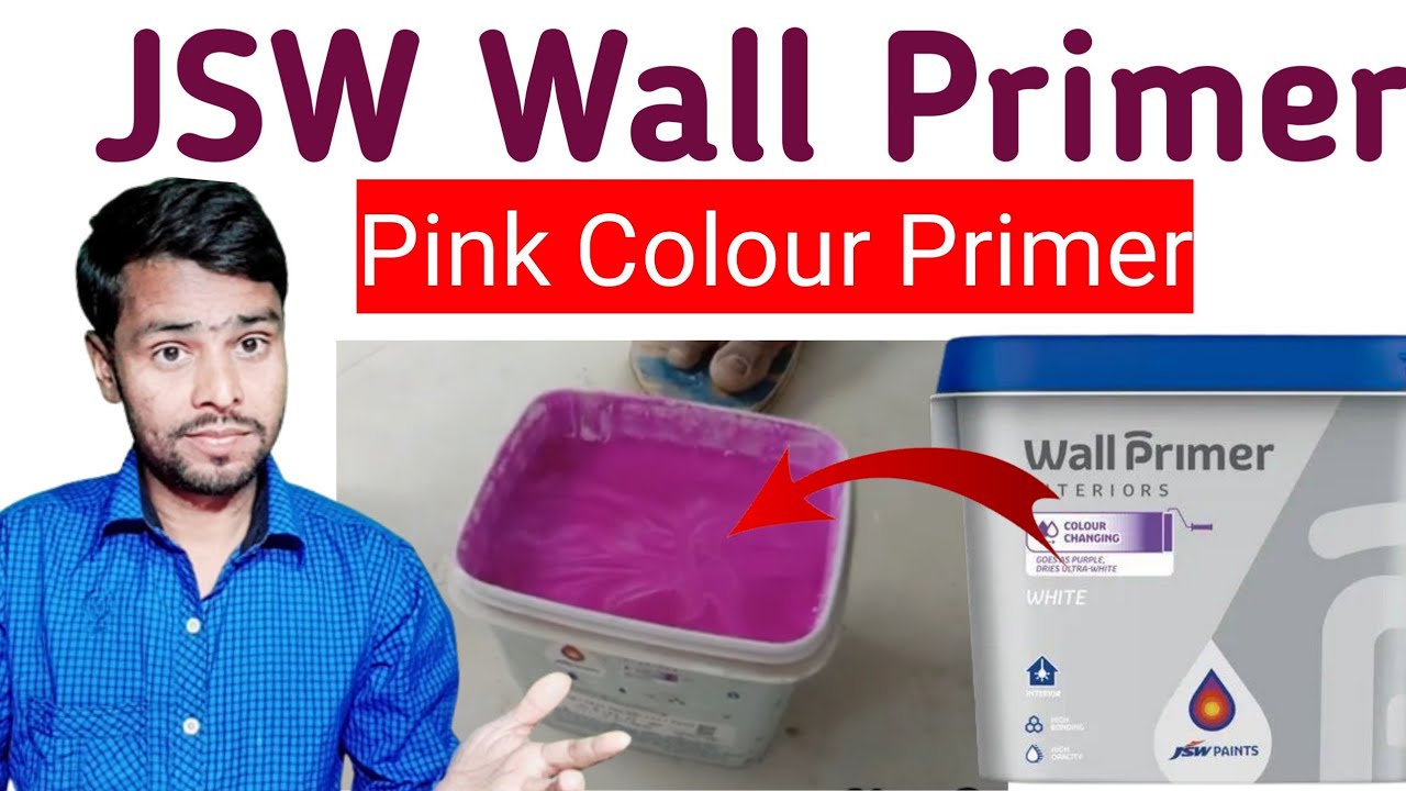 Jsw Wall Primer Colour Changing | Jsw Interior Wall Primer - YouTube