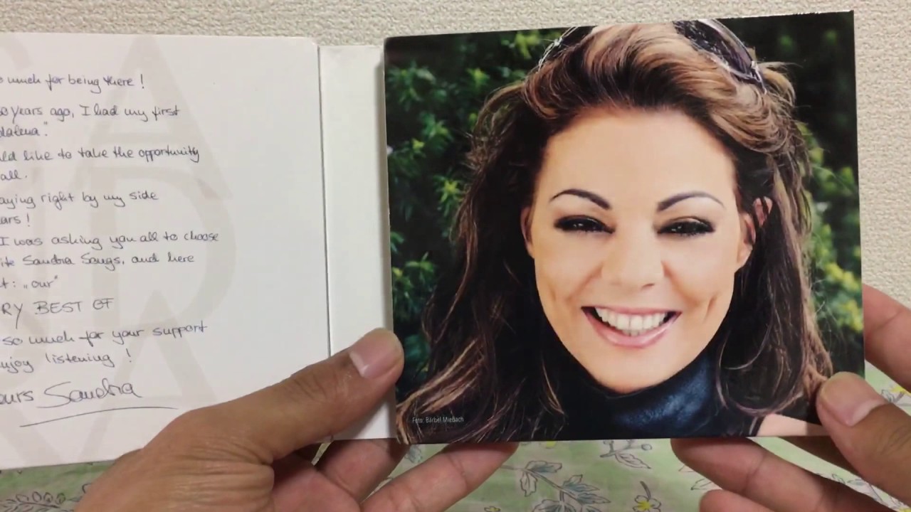 Sandra The Very Best Of Deluxe Edition Unboxing - YouTube