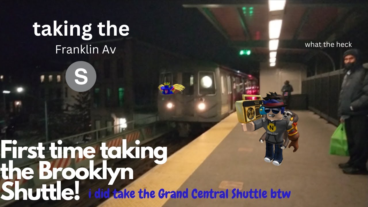 Taking the Franklin Av Shuttle! - YouTube