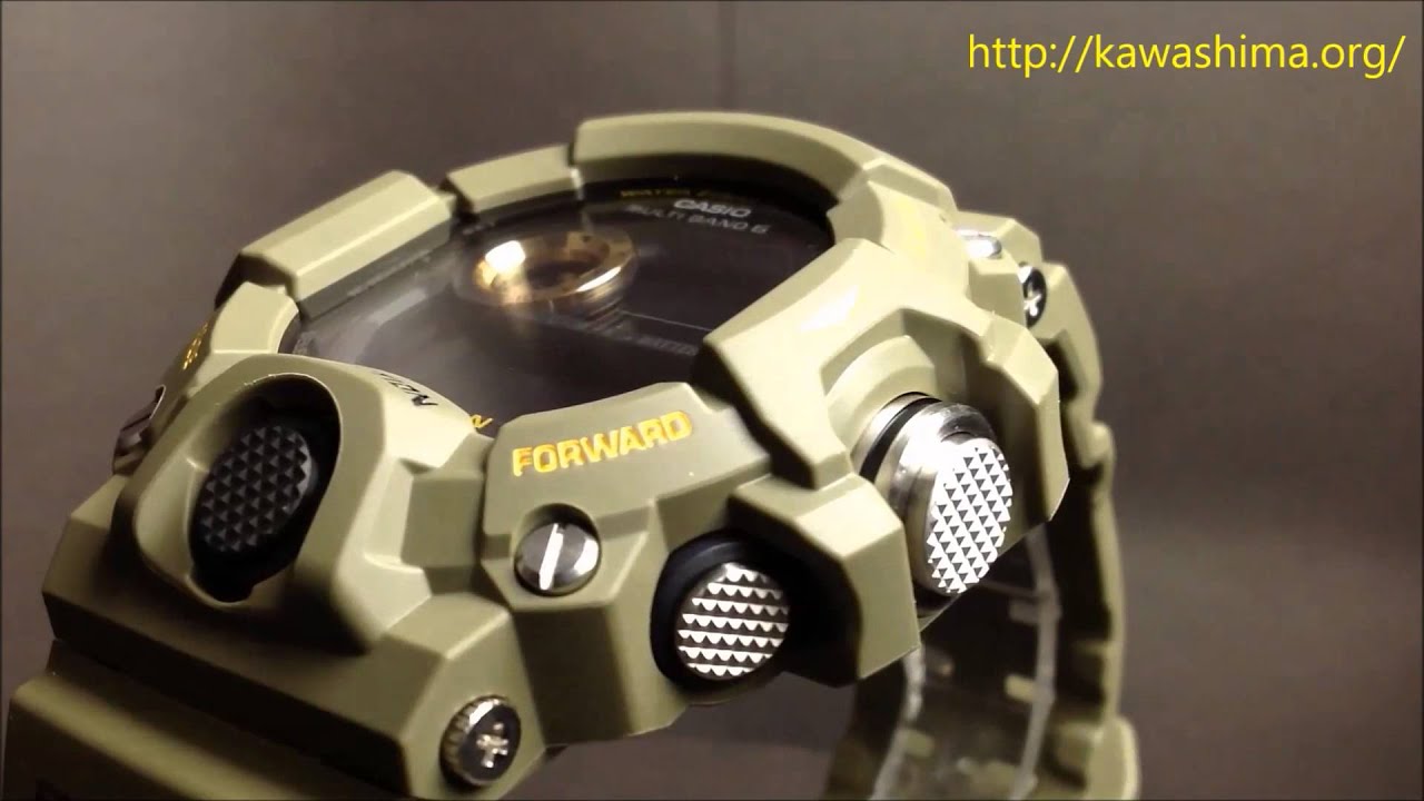Master of G CASIO G-SHOCK RANGEMAN （カシオ腕時計Gショック レンジマン）ソーラー電波GW-9400J ...