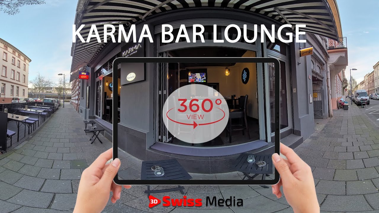 KARMA BAR LOUNGE - 360 Virtual Tour Services - YouTube
