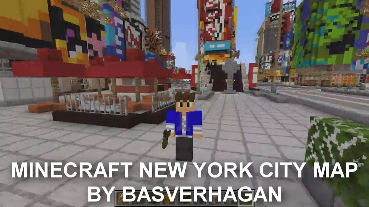 Minecraft New York City Map - YouTube