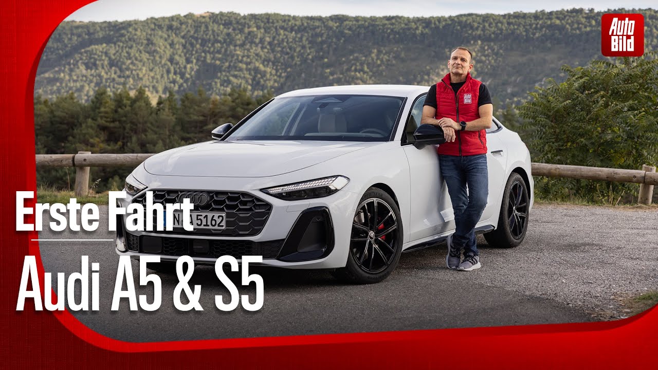 Audi A5 & S5 Avant | Erste Fahrt mit Holger Preiss und Dr. Peter Knauer ...