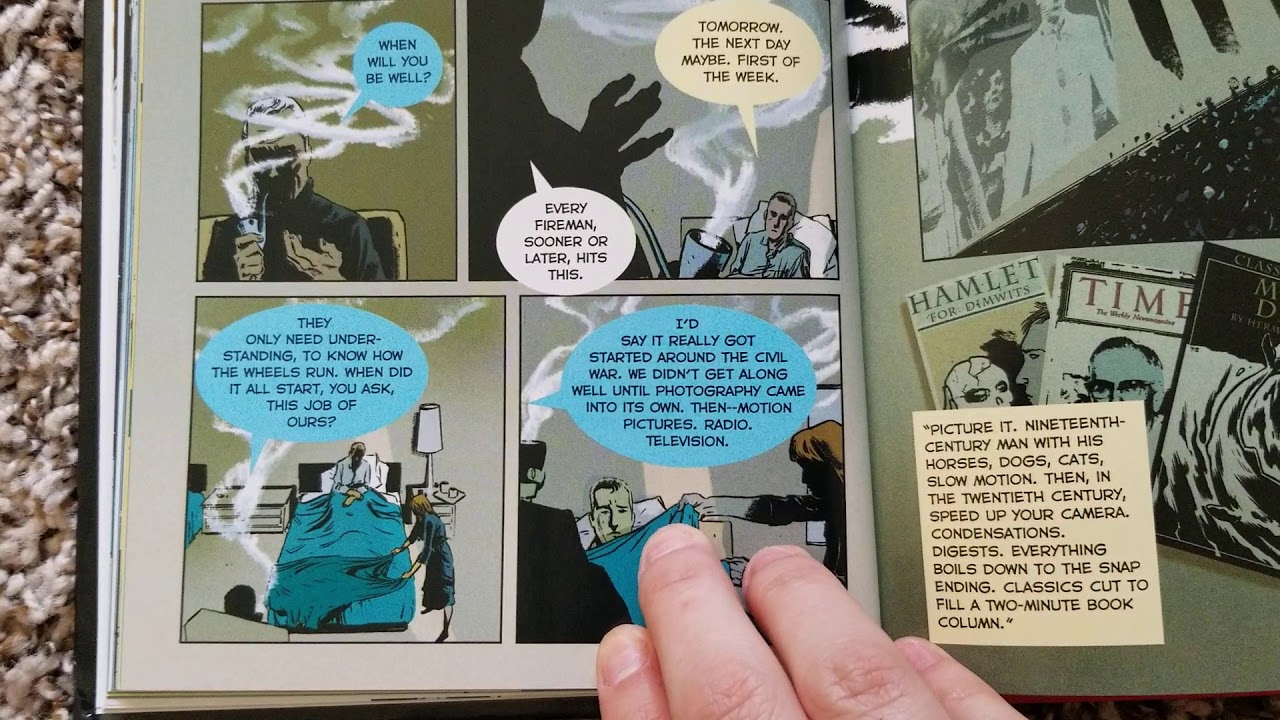 Fahrenheit 451 Graphic Novel Part 1 - YouTube