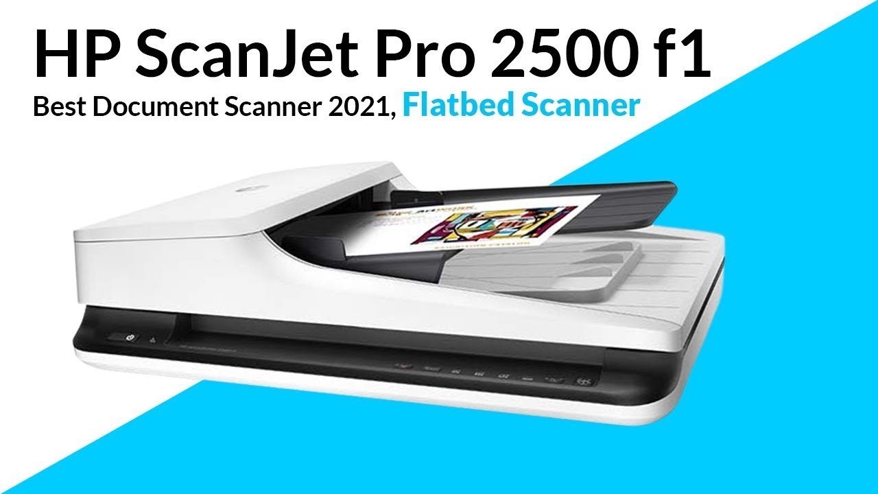 HP Scanjet Pro 2500 f1 &3500 f1 | Flatbed Scanner - YouTube