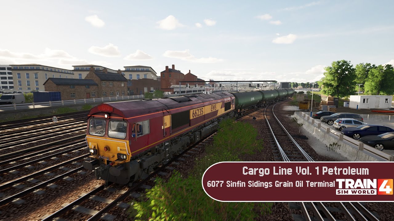 Train Sim World 4 - Cargo Line Vol 1 Petroleum - 6O77 Sinfin Sidings ...