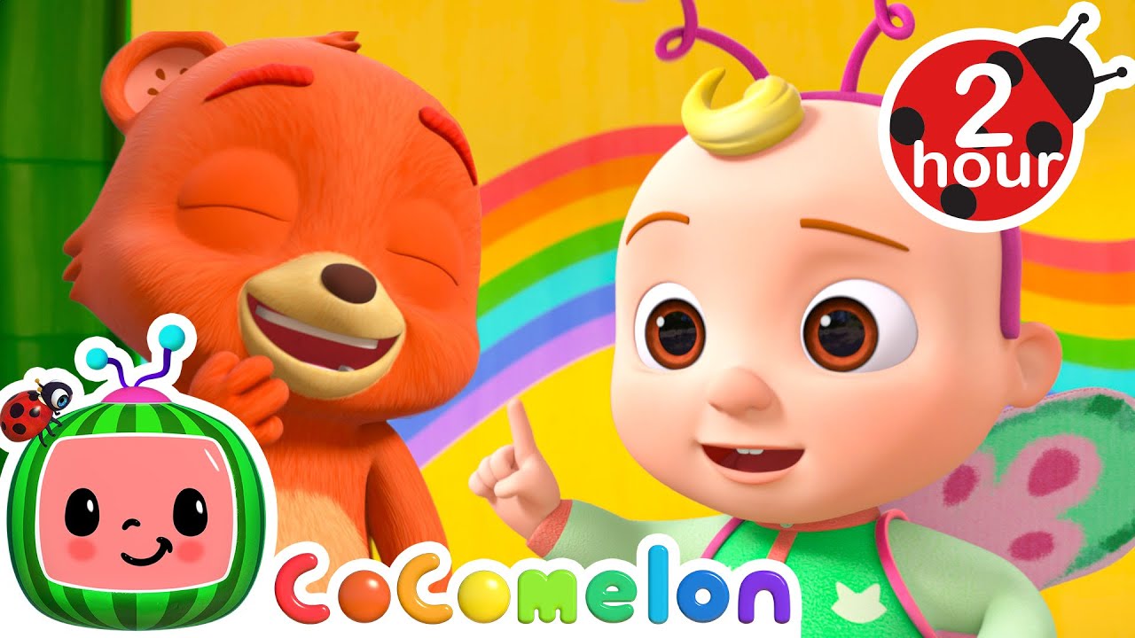 JJ The Tickle Monster 😆 CoComelon JJ's Animal Time | Nursery Rhymes ...