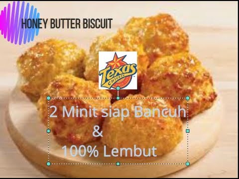 EASY TEXAS CHICKEN HONEY BUTTER BISCUIT - YouTube