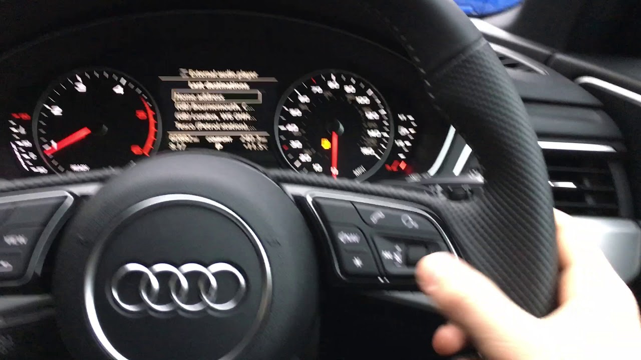 A4 8W MFSW Button Upgrade Demo Video - Flat Bottom MFSW - YouTube