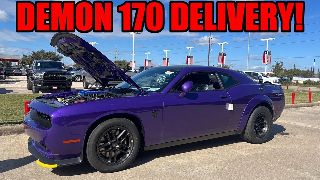 OUR FIRST DEMON 170 ARRIVED! (Unload and WALK AROUND!) - YouTube