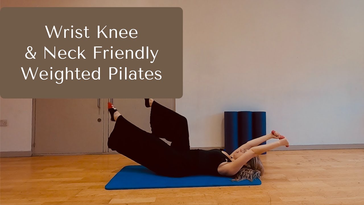 Wrist and Neck Friendly Abs and Arms Pilates With Weights - Audio ...