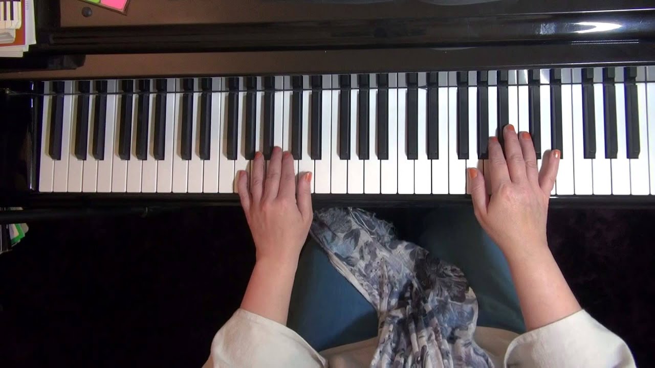 How to play "The Magic Man " - Alfred's Basic Piano Course - Level 1 B ...