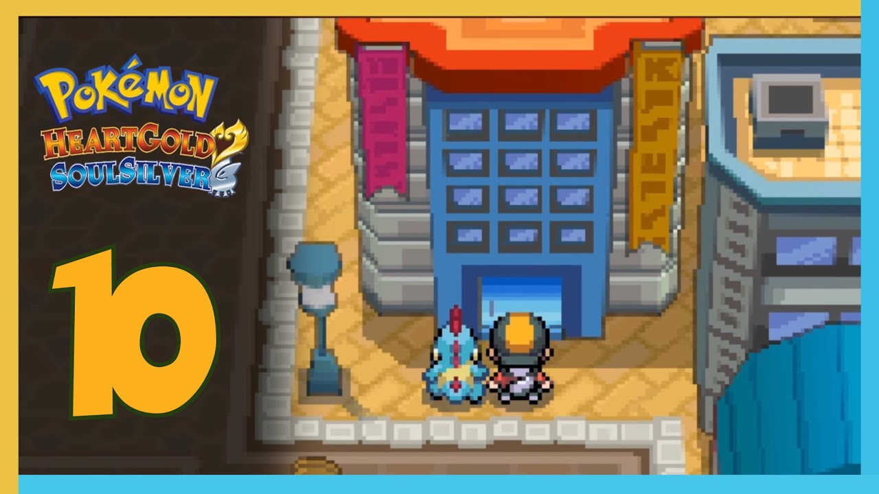 Pokémon HeartGold & SoulSilver Walkthrough Episode 10 - Goldenrod City ...