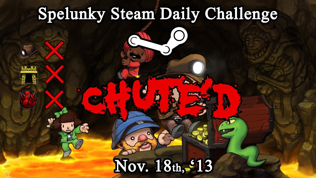 Spelunky Steam Daily Challenge - November 18th, 2013 - YouTube