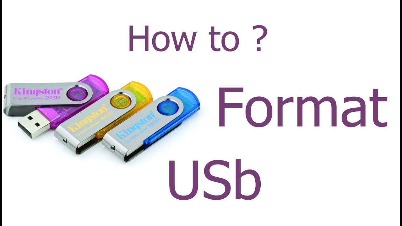 Kako obrisati sve sa Usb-A (Format usb) - YouTube