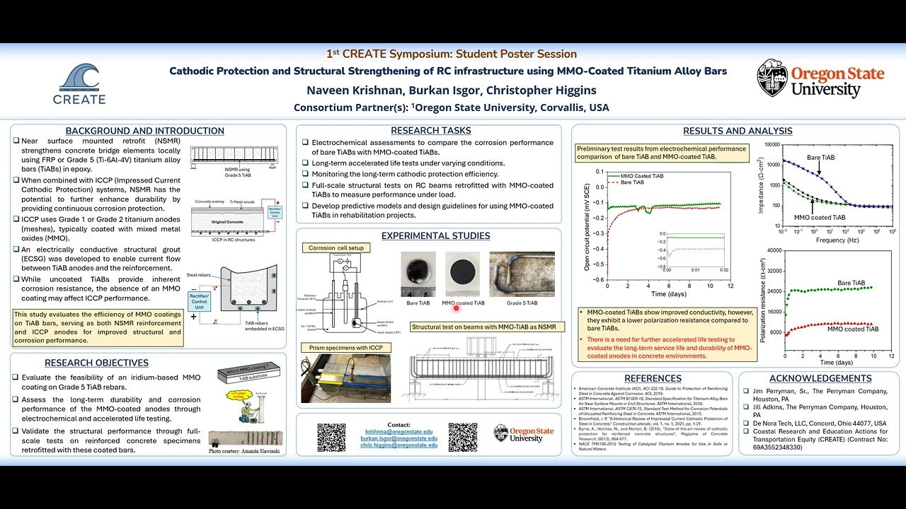 Thrust 1 OSU Titanium Alloy Bars Poster Presentation Krishnan 10-24 ...