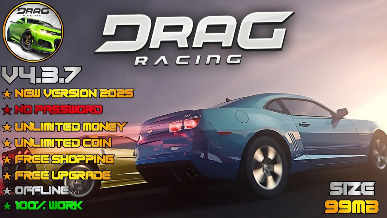 Drag Racing Mod Apk Terbaru v4.3.7 No Password - Unlimited Money ...