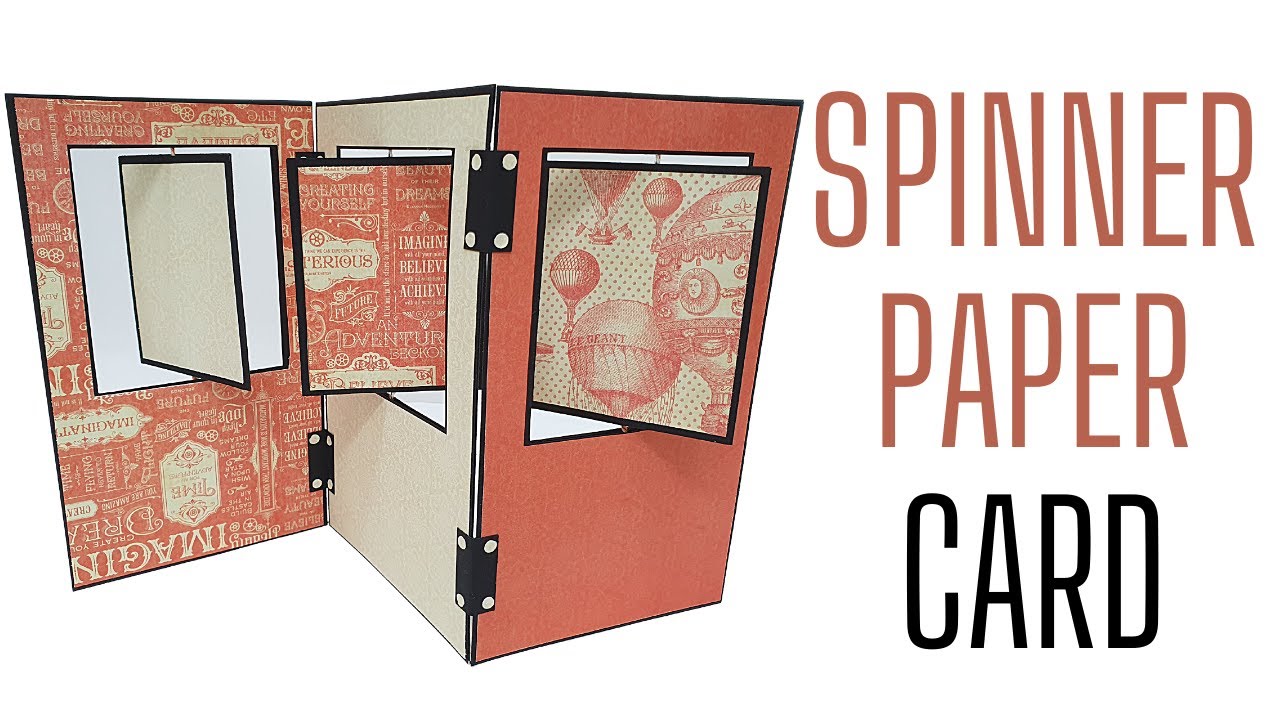 Spinner Paper Card - YouTube