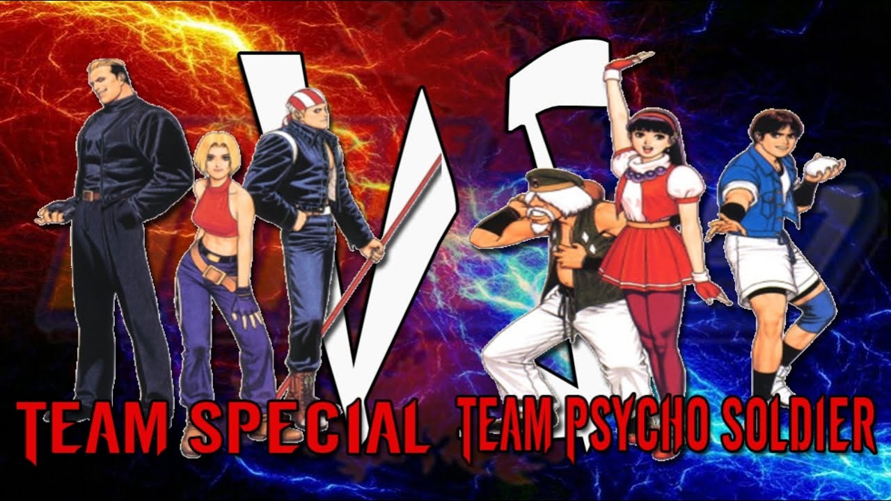 KOF 97 - Team Special Vs Team Psycho Soldier | Neo Admx - YouTube
