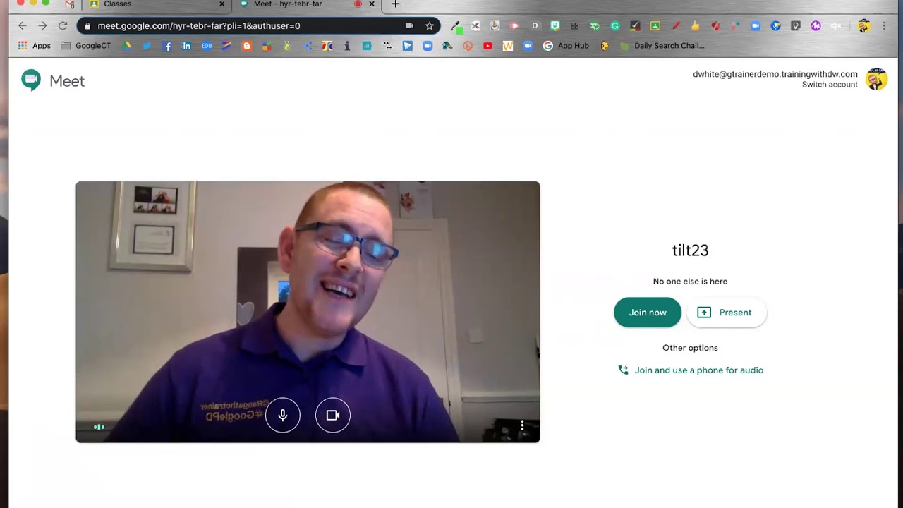 Using Google Meet to enhance Remote Learning - YouTube