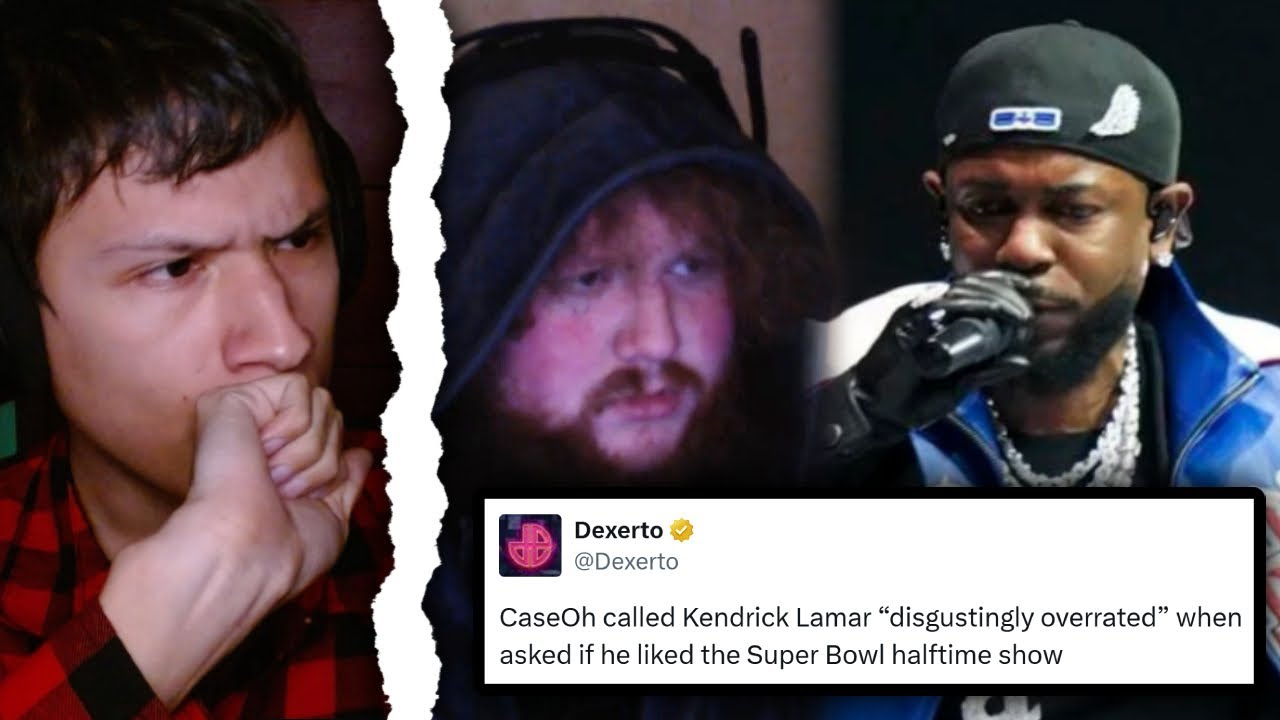 Caseoh And Kendrick Lamar "Overrated" Situation (Super Bowl 59 Halftime ...
