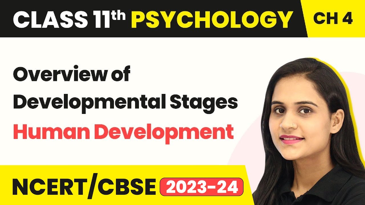 Class 11 Psychology Chapter 4 | Overview of Developmental Stages ...