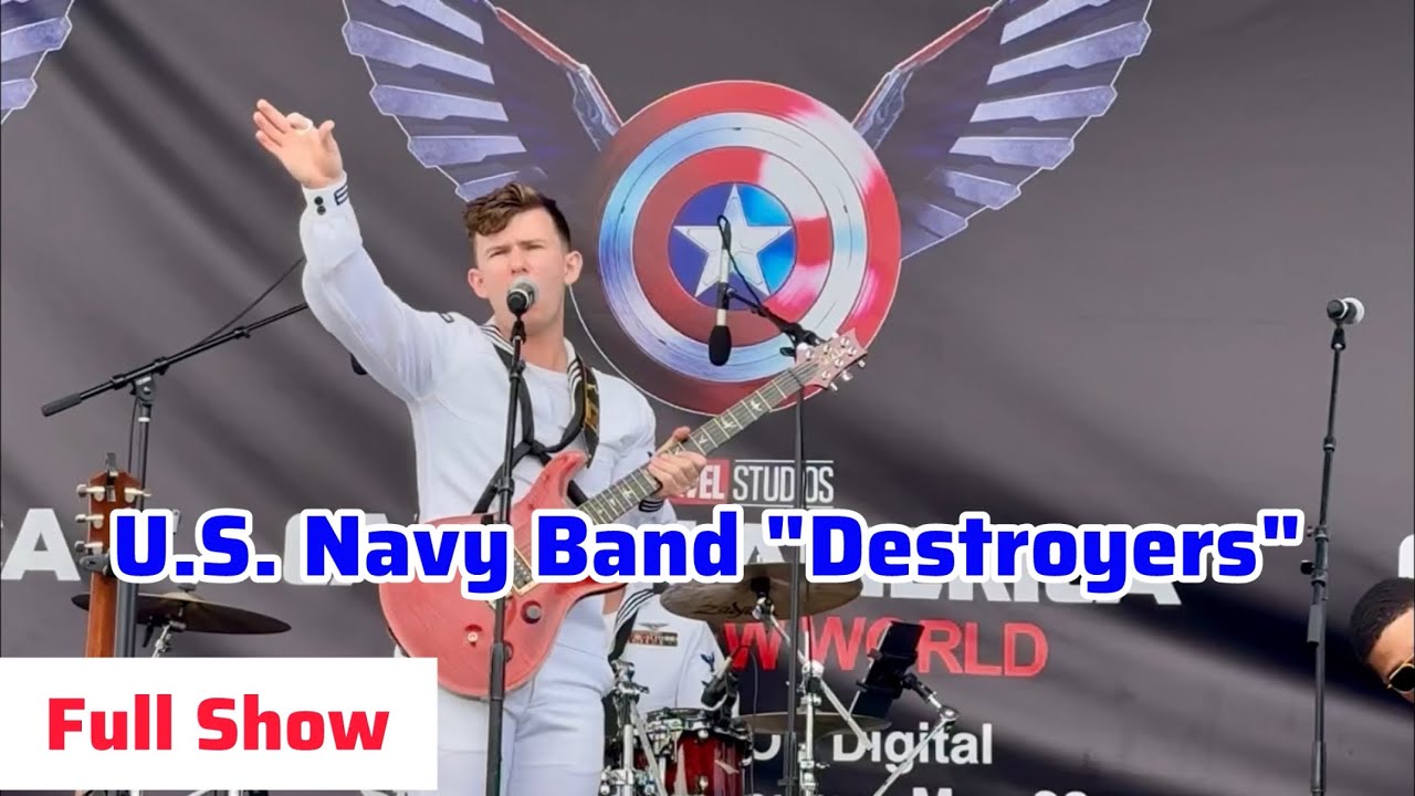 🔴[FULL] U.S. Navy Band "Destroyers" Live at LA Fleet Week May25.2025 ...