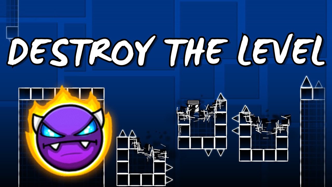 "Destroy The Level" by Serponge [All coins] (Platformer Demon ...
